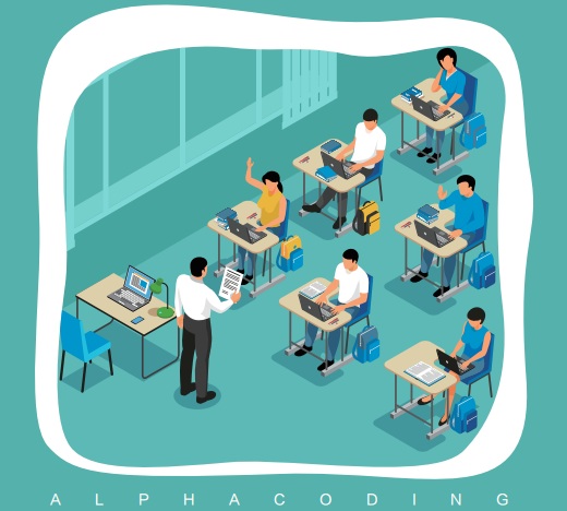 AlphaCoding教学辅助平台（院校版）-浩泰教育-让人人都懂信息技术
